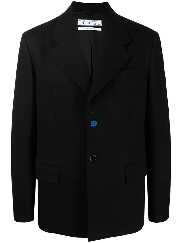 Off-White Single-breasted Blazer