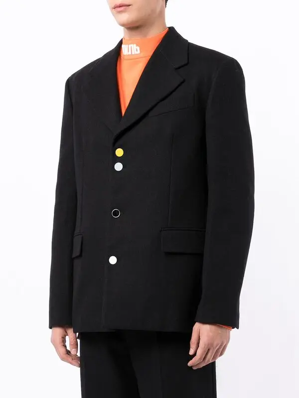 Off-White Single-breasted Blazer