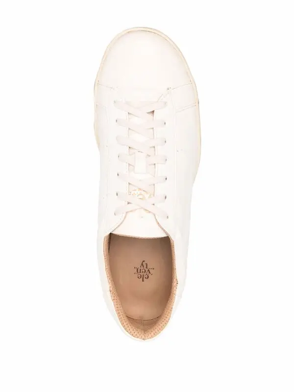 Eleventy Low-top Leather Sneakers
