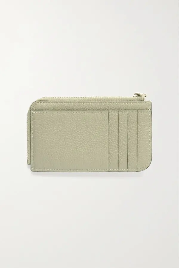 Chloé Net Sustain Alphabet Textured-leather Wallet