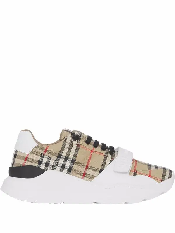 Burberry Regis Low-top Sneakers - Neutrals