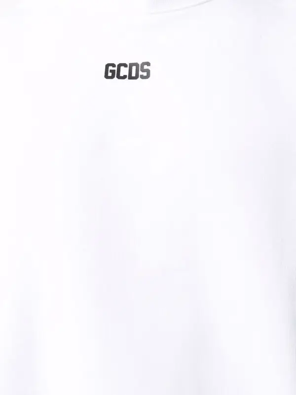 Gcds Logo-print Crew Neck Sweatshirt