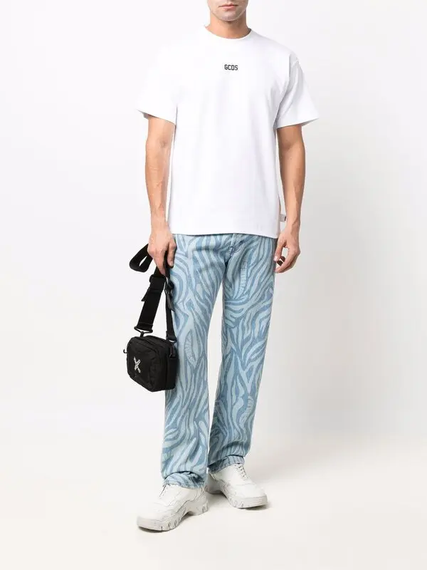 Gcds Logo-print Short-sleeved T-shirt