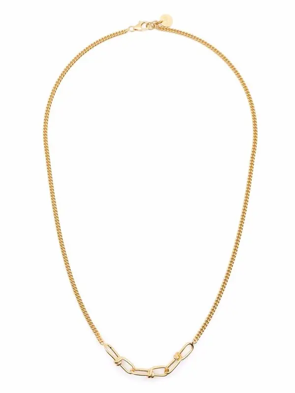 Annelise Michelson Wire Boyfriend Chain Necklace - Gold