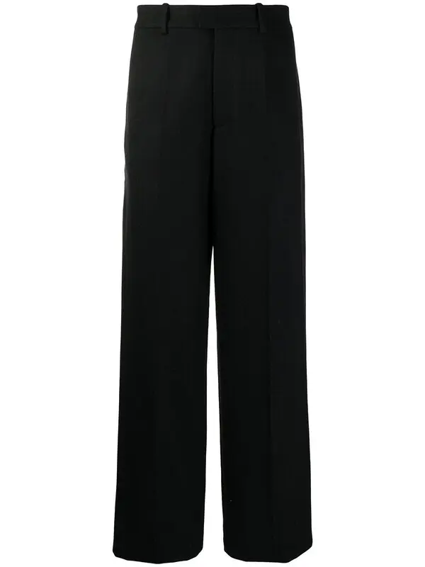 Off-White Mid-rise Tailored Trousers - Black