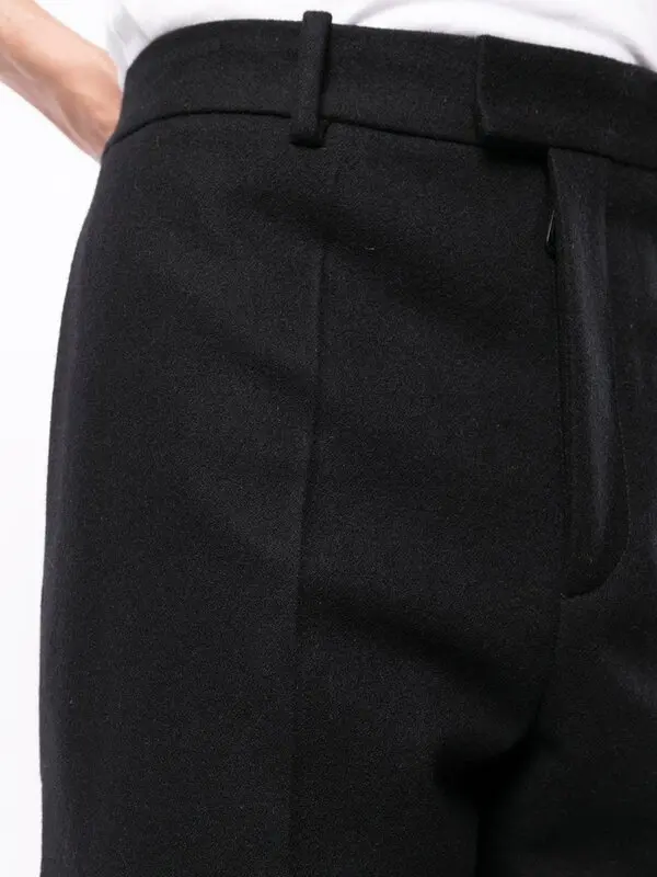 Off-White Mid-rise Tailored Trousers - Black