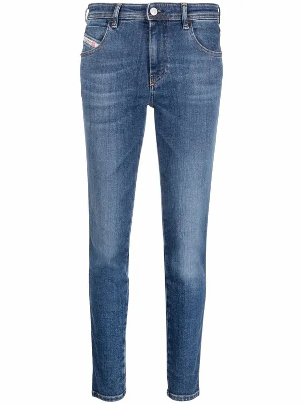 DIESEL® Mid-rise Skinny Jeans - Blue
