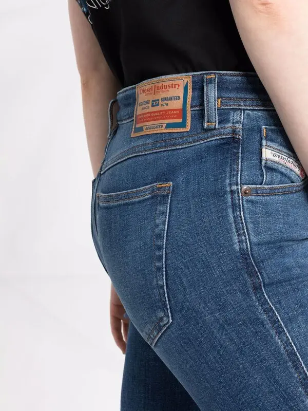 DIESEL® Mid-rise Babhila Skinny Jeans