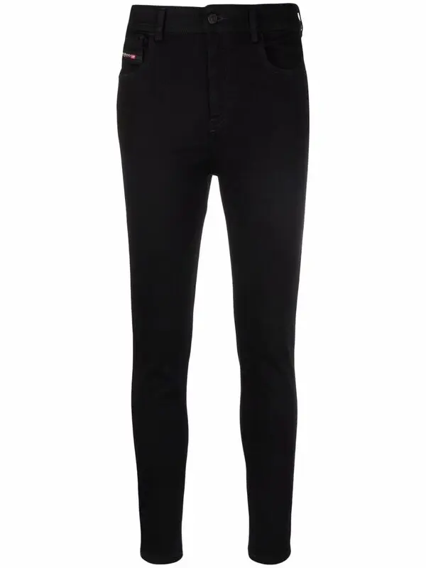 DIESEL® 1984 Slandy-high 069ef Skinny Jeans - Black