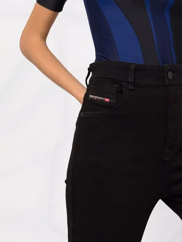 DIESEL® 1984 Slandy-high 069ef Skinny Jeans - Black