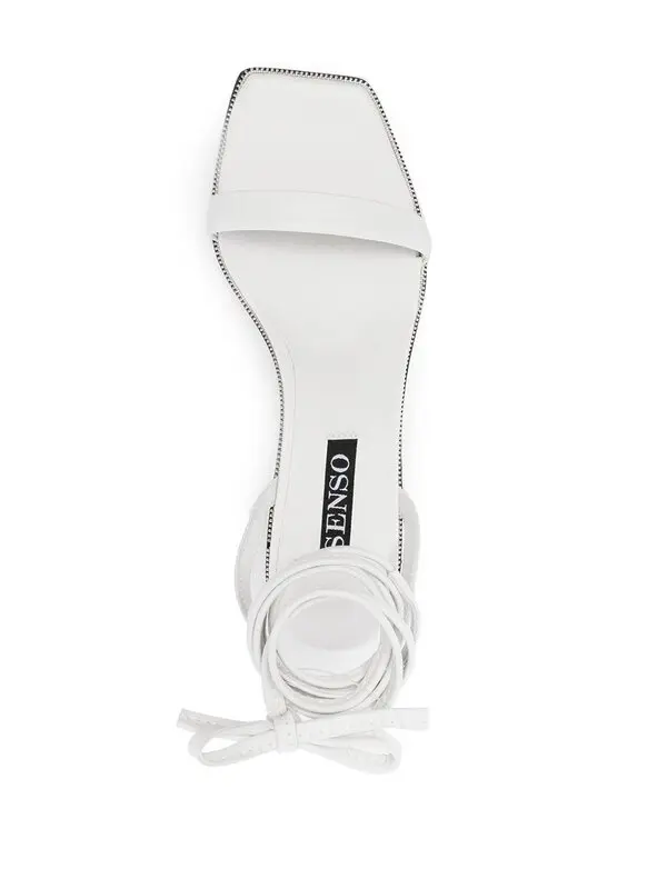 Senso Jessica Tie-fastening Sandals - White