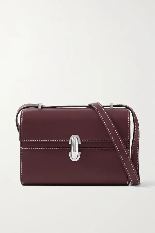 Savette Symmetry 19 Leather Shoulder Bag