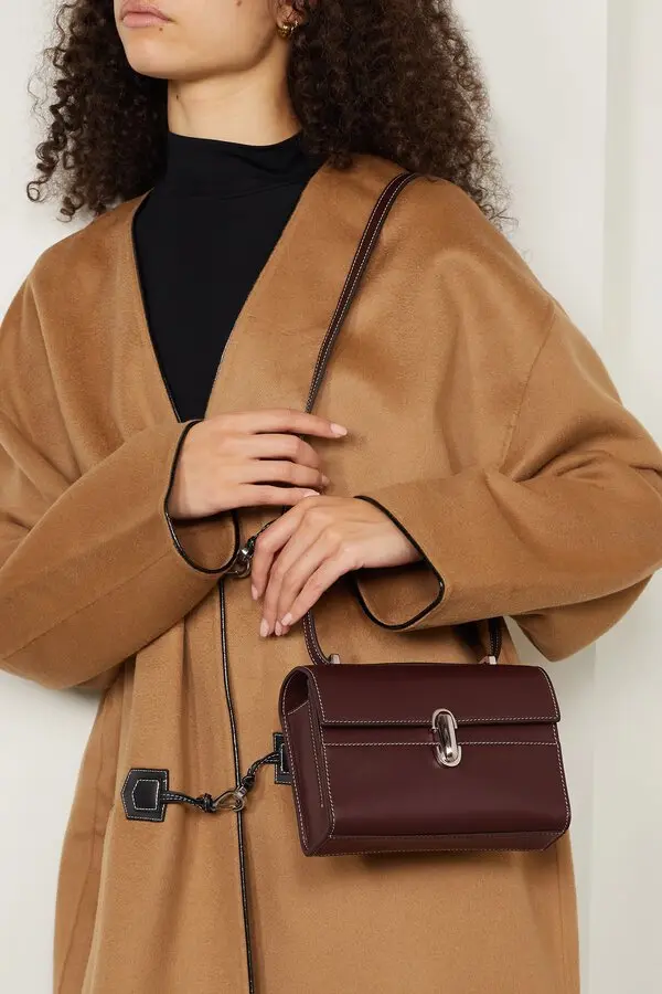 Savette Symmetry 19 Leather Shoulder Bag