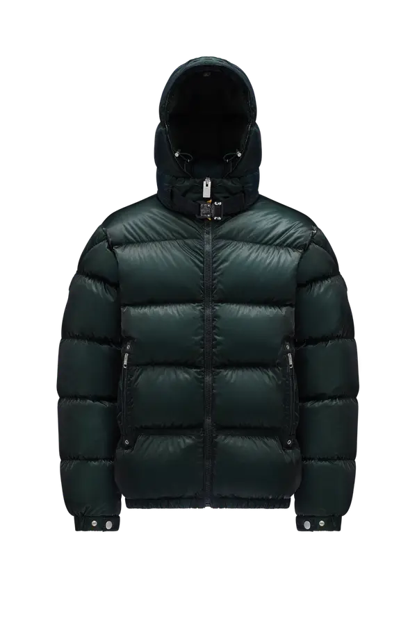 Moncler Men Moncler Almondy Short Down Jacket - Green | Editorialist