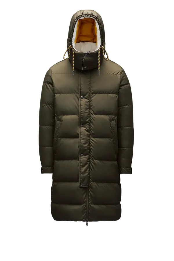 モンクレール ダウンジャケットHAREL GIUBBOTTO Moncler Men Moncler Harel Long Down Jacket - Green | Editorialist