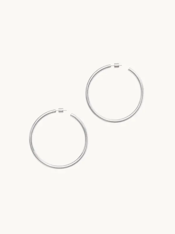 JENNIFER FISHER 2" Hoop Earrings
