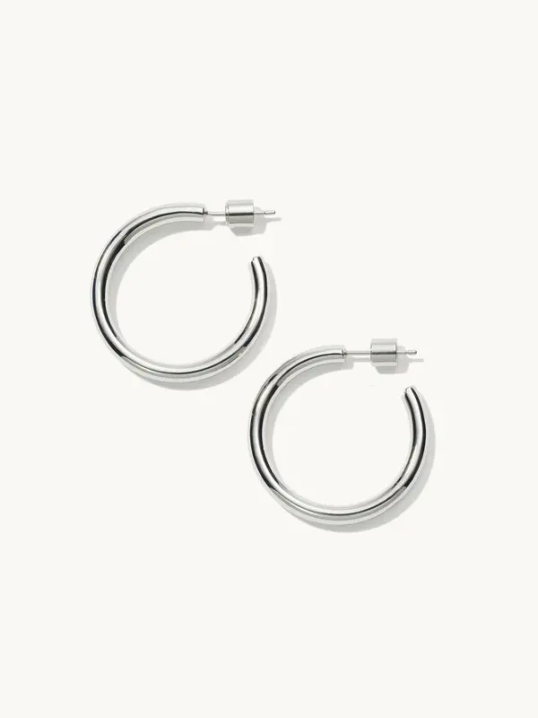 JENNIFER FISHER Hoop Earrings - Silver