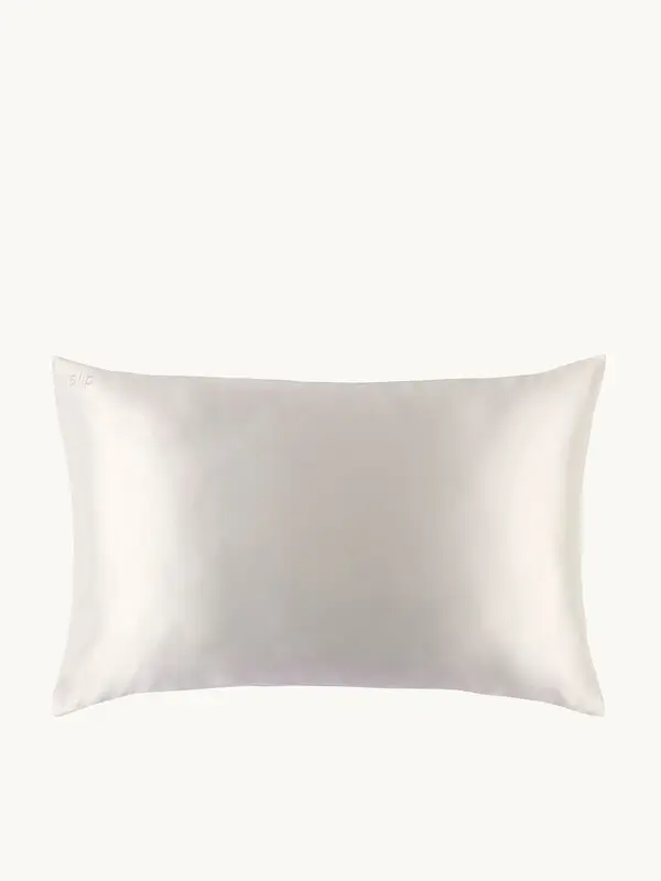 Slip White Queen Pillow Case - No Color