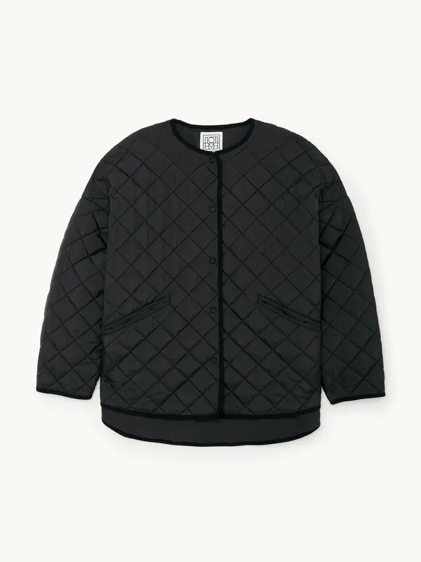 TOTEME Quilted Jacket - Black