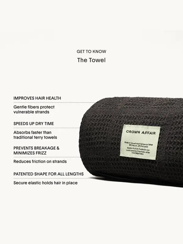 CROWN AFFAIR The Towel - White
