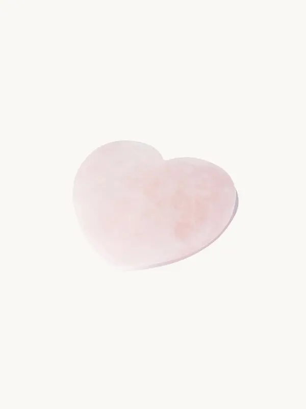 KORA ORGANICS Rose Quartz Heart Facial Sculptor - No Color