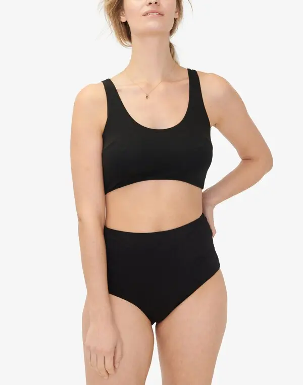 Madewell Hatch Collection&reg; Maternity Skin To Skin Bra - Black