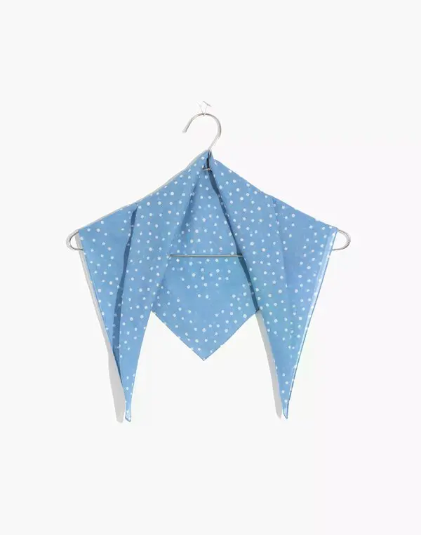 Madewell Organic Cotton Bandana - Bright Mediterranean Multi