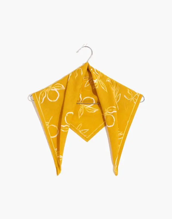 Madewell Organic Cotton Bandana - Tungsten Glow Multi