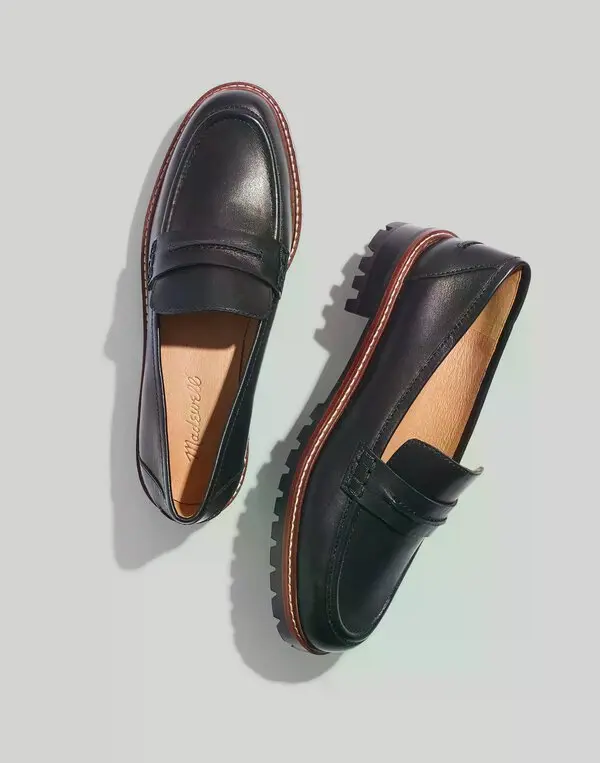 Madewell Corinne Lugsole Loafer - True Black