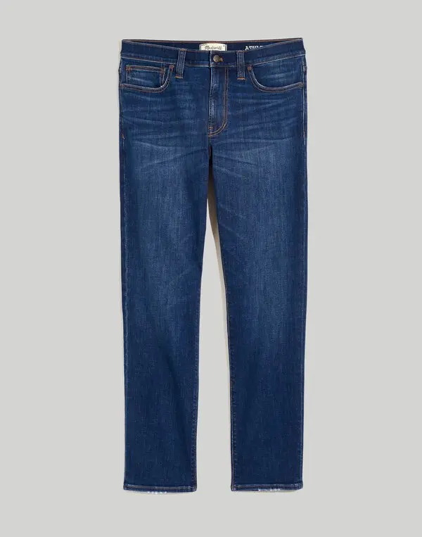 Madewell Athletic Slim Jeans In Coolmax Denim - Leeward Wash