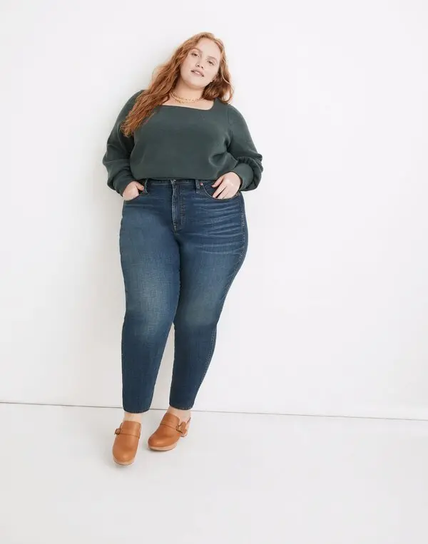 Madewell Plus Curvy High-rise Skinny Jeans - Lanette Wash