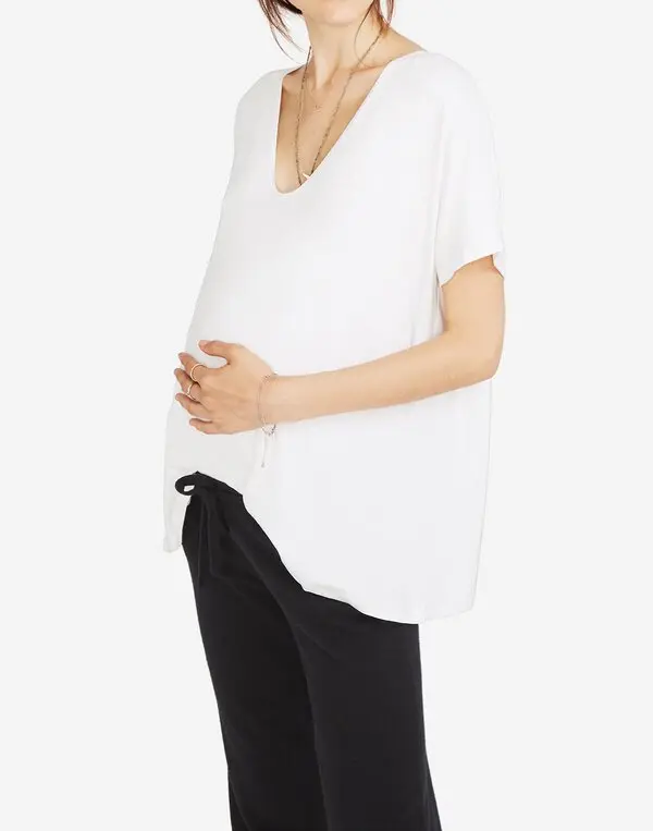 Madewell Hatch Collection&reg; Maternity Tee