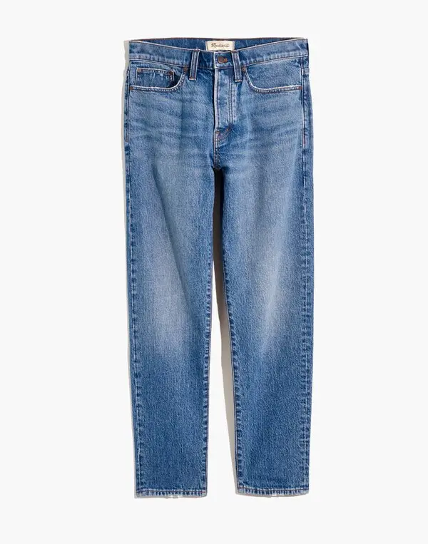 Madewell Relaxed Tapered Jeans - Marcey Wash