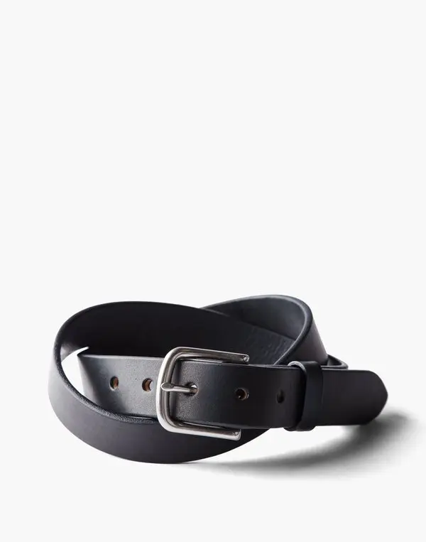 Madewell Tanner Goods&Trade; Classic Belt Black Editorialist