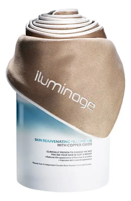 ILUMINAGE Skin Rejuvenating Pillowcase - Beige