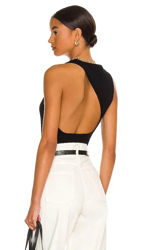 525 America Open Back Tank - Black