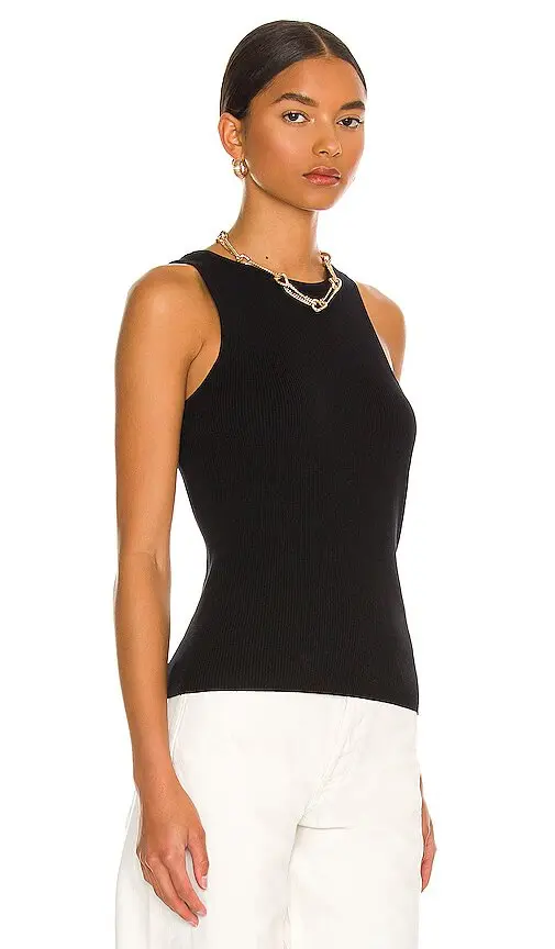 525 America Open Back Tank - Black