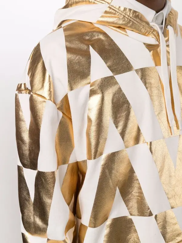 Valentino Garavani Monogram Print Hoodie