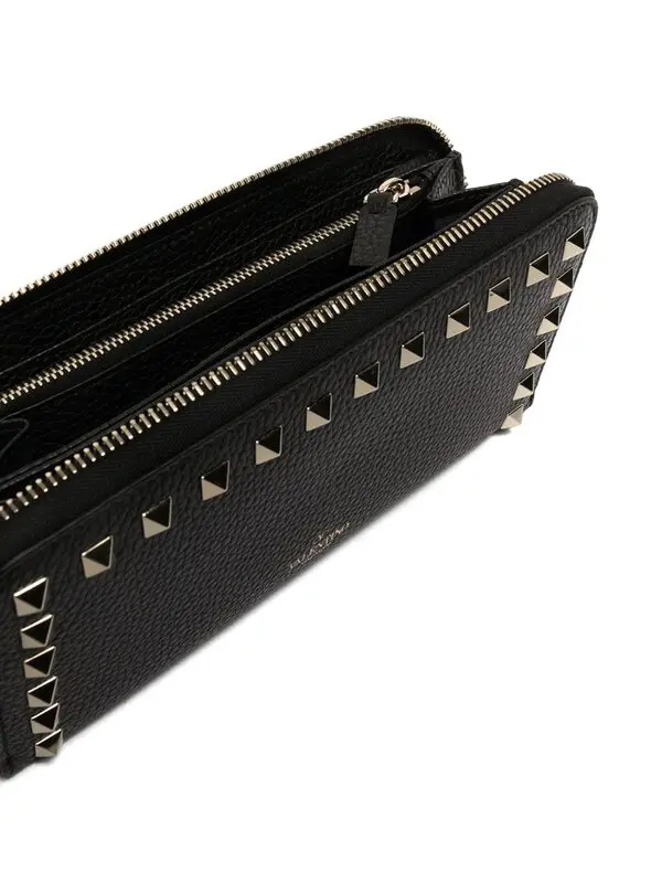 Valentino Garavani Rockstud-embellished Continental Wallet