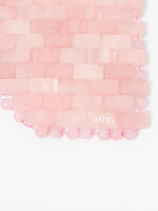 WTHN Rose Quartz Eye Mask
