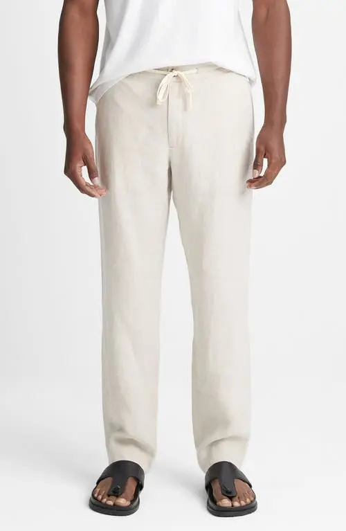 Vince Lightweight Hemp Linen Pants - Pumice Rock