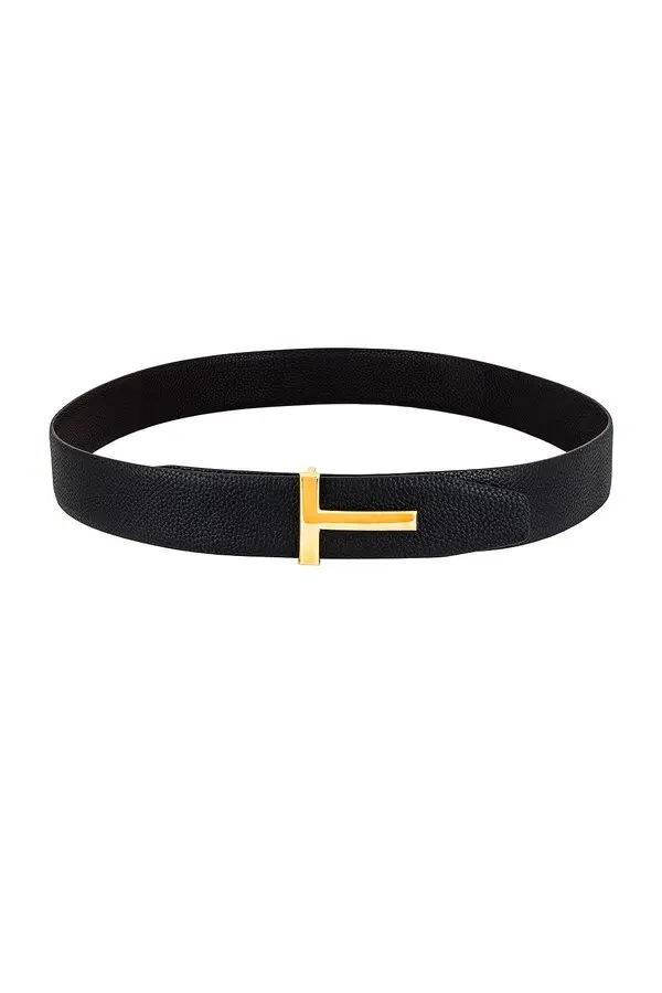 TOM FORD 40mm Reversible Belt - Brown & Black