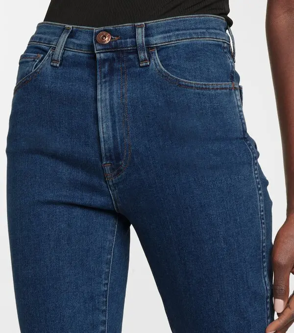 3x1 Straight Authentic Cropped Jeans