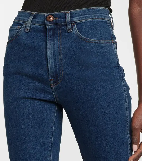 3x1 Straight Authentic Cropped Jeans