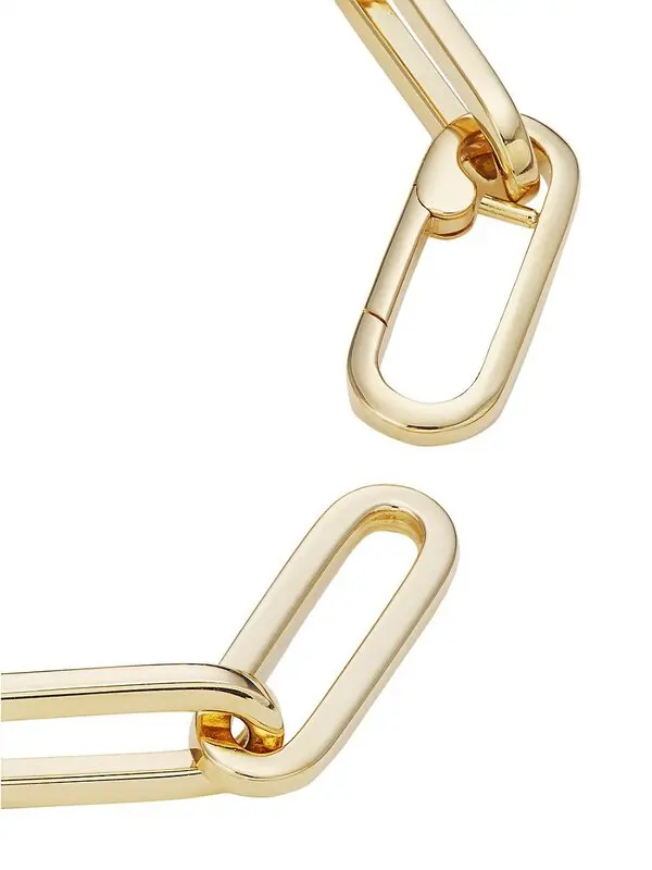 Saks Fifth Avenue Collection 14k Paper Clip Chain Bracelet/7