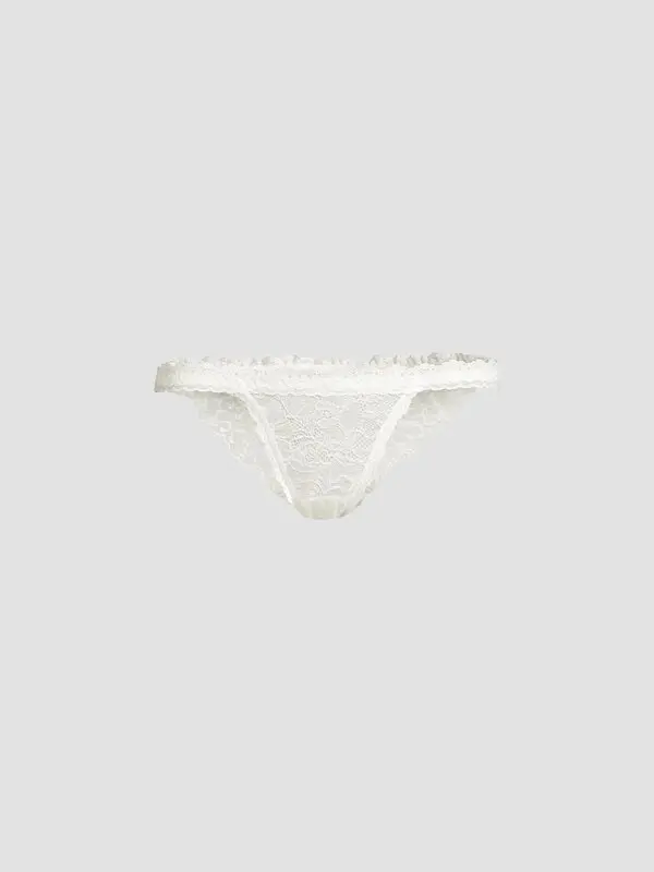 Hanky Panky Wink Brazilian Bikini Panty - Marshmallow