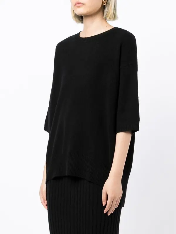 LISA YANG Short-sleeve Cashmere Top