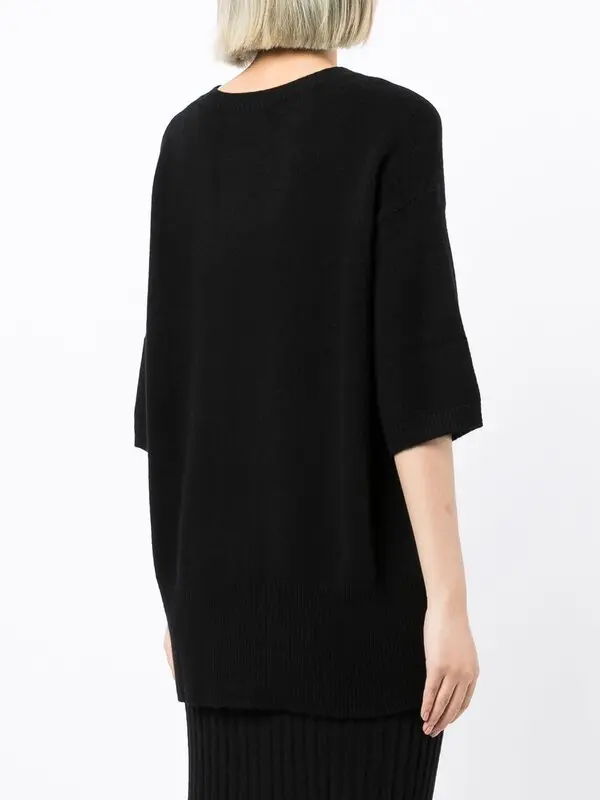 LISA YANG Short-sleeve Cashmere Top