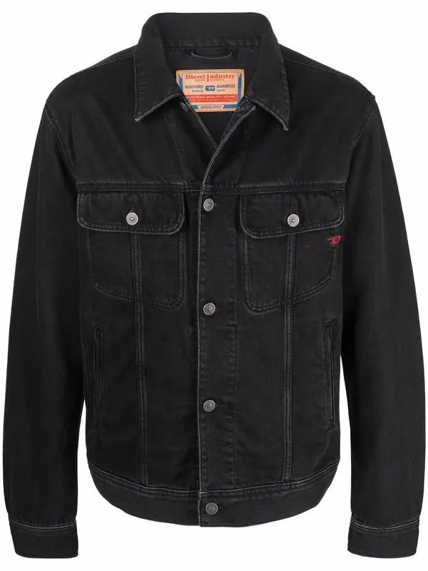DIESEL® Button-up Denim Jacket