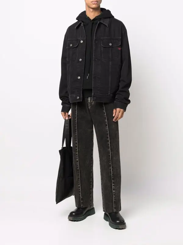 DIESEL® Button-up Denim Jacket